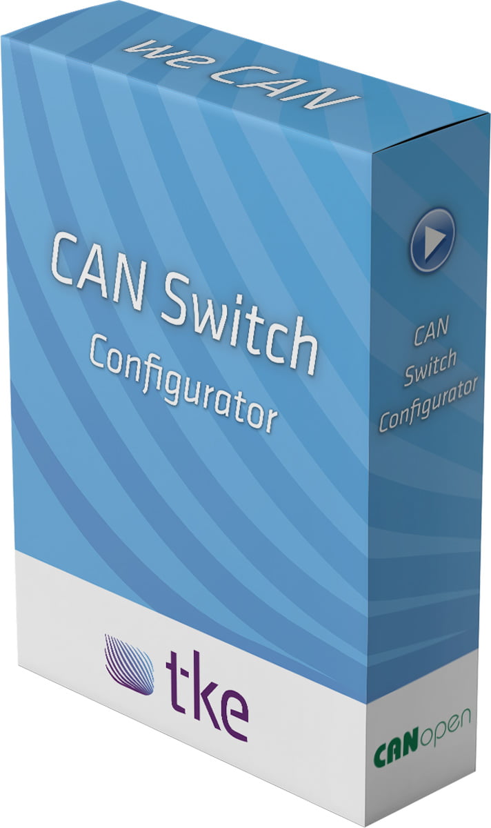 TKE TCS-10 - CAN Switch / Bridge - TK Engineering Oy