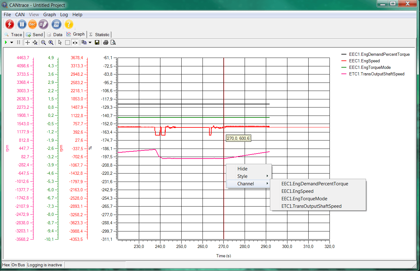 CANtrace - CAN bus Analyzer software - TK Engineering Oy