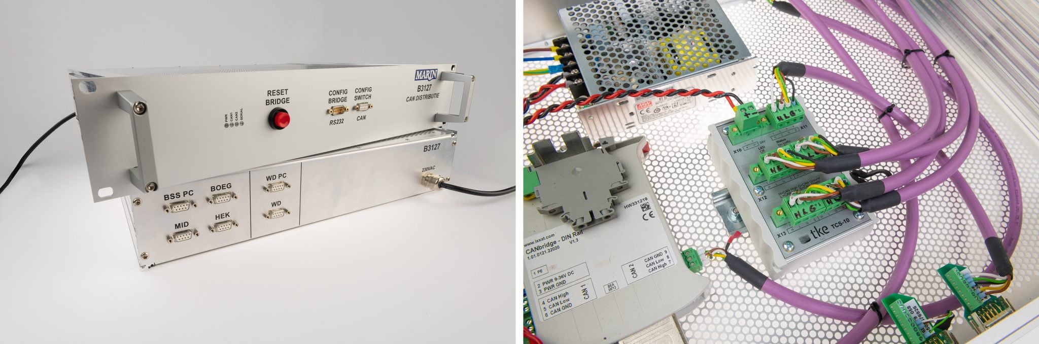 Case Study: Extension of the MARIN CAN Network using TCS-10 CAN Switch