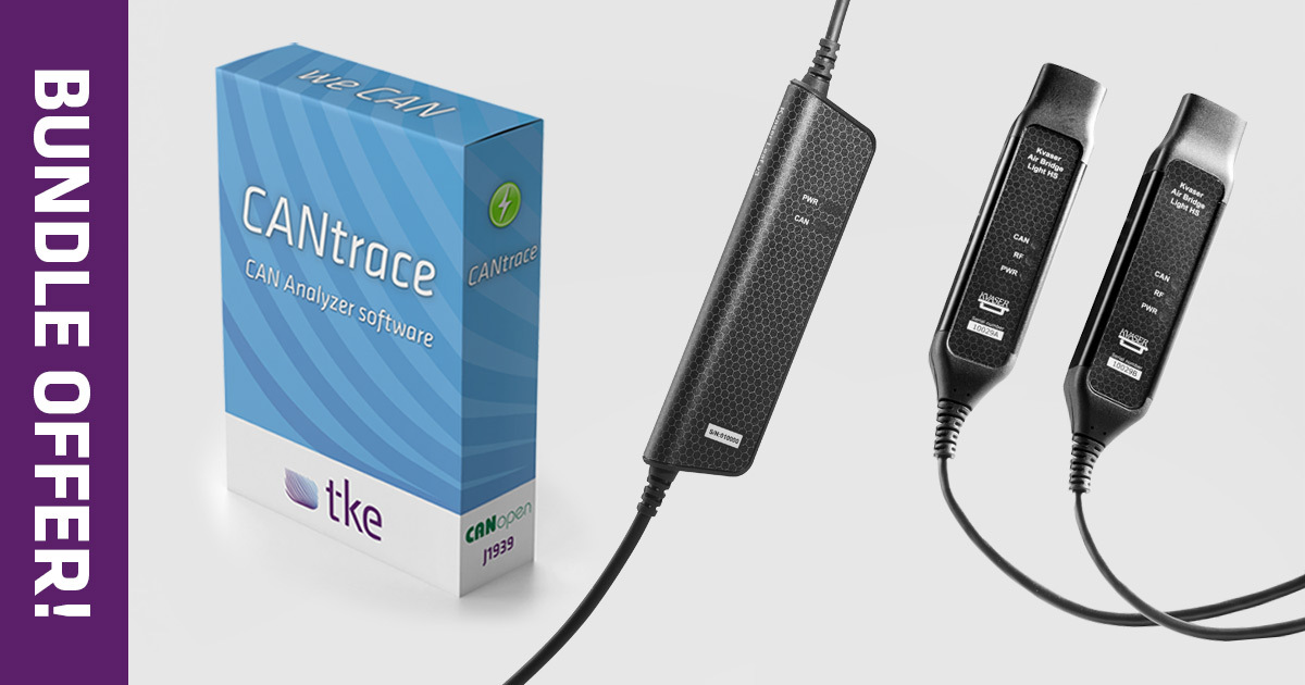 TKE Wireless CAN Diagnostics Package - TK Engineering Oy