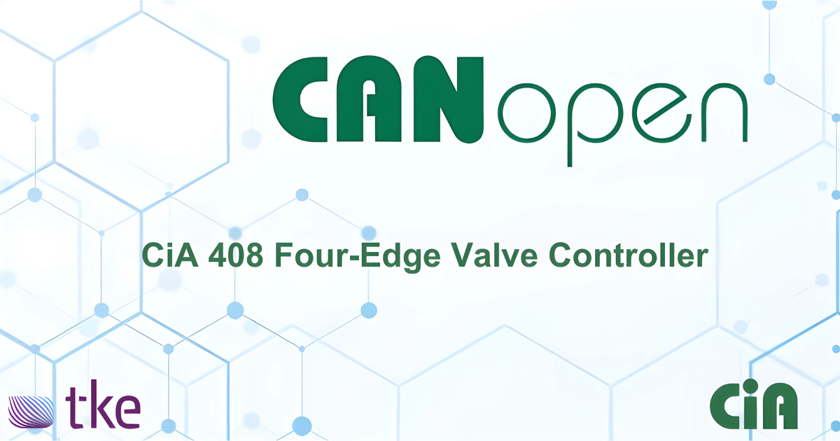 TKE CiA 408 Four-Edge Valve Controller - TK Engineering Oy