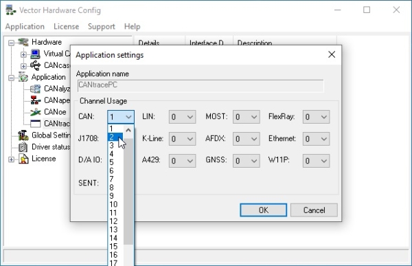 Vector Settings - TK Engineering Oy