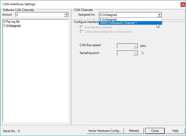 Vector Settings - TK Engineering Oy