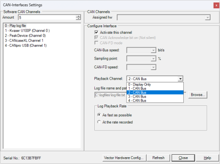 CANtrace - CAN bus Analyzer software - TK Engineering Oy