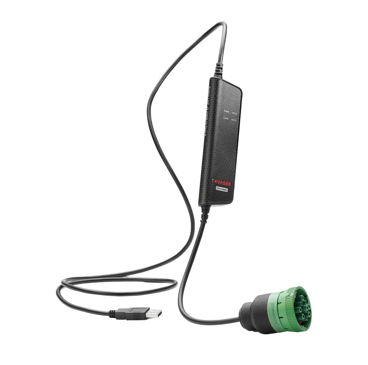 Kvaser Leaf v3 J1939-13 Type II - TK Engineering Oy